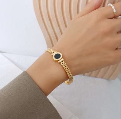 Black Stone Bracelet – trendifypk