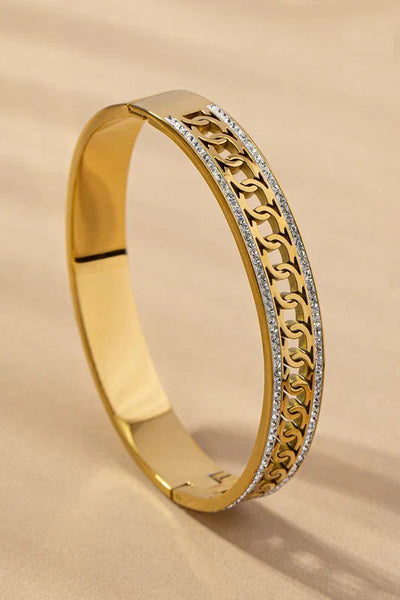 Chain Pattern Bangle – trendifypk