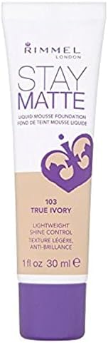 Rimmel Stay Matte Liquid Mousse Foundation 103 True Ivory – trendifypk