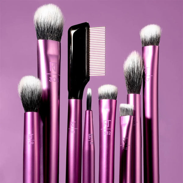 Real Techniques Eye Essentials – 8 Brush Set – trendifypk