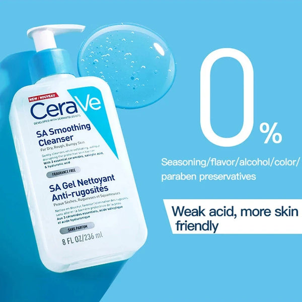 CeraVe SA Cleanser 236ml – Smooth Dry Skin – trendifypk